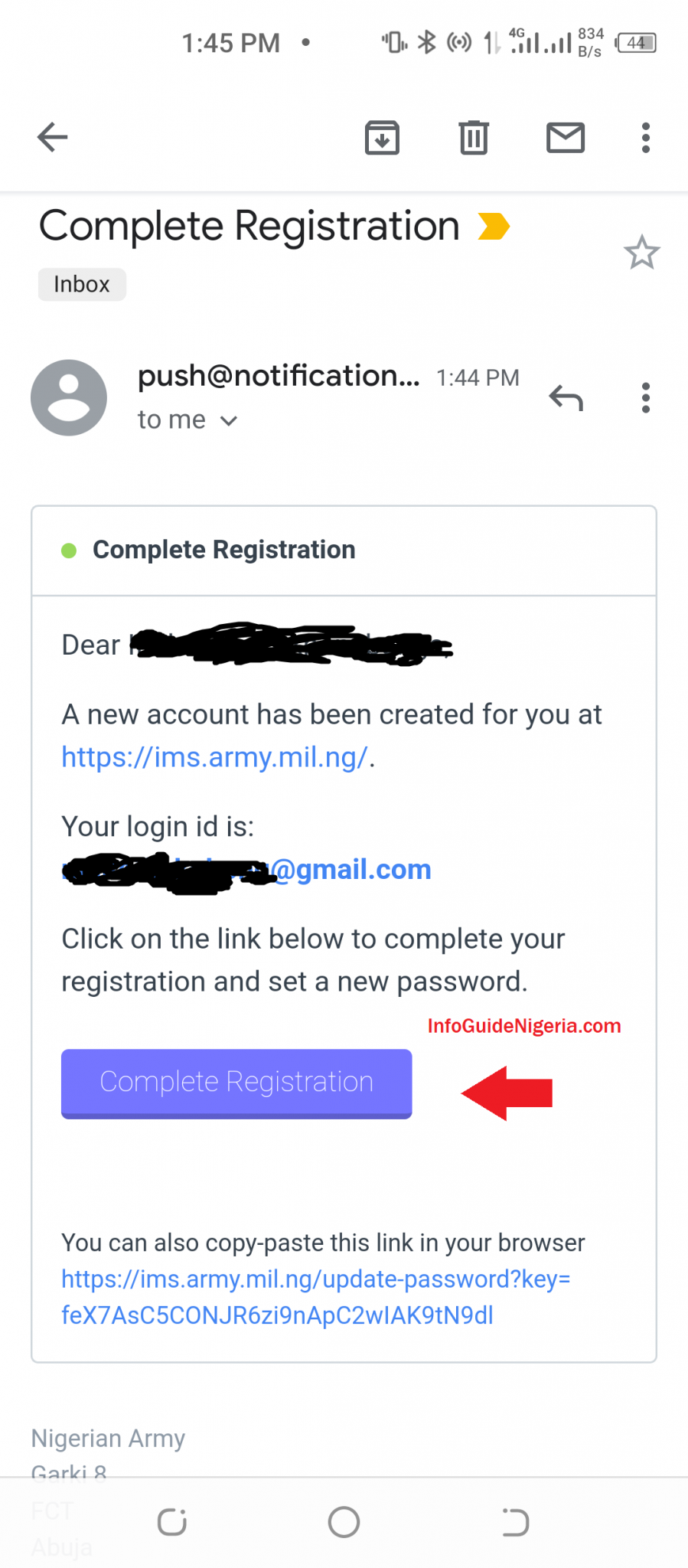 Nigerian Army Recruitment Portal 2023: How to Register, Login and Apply
