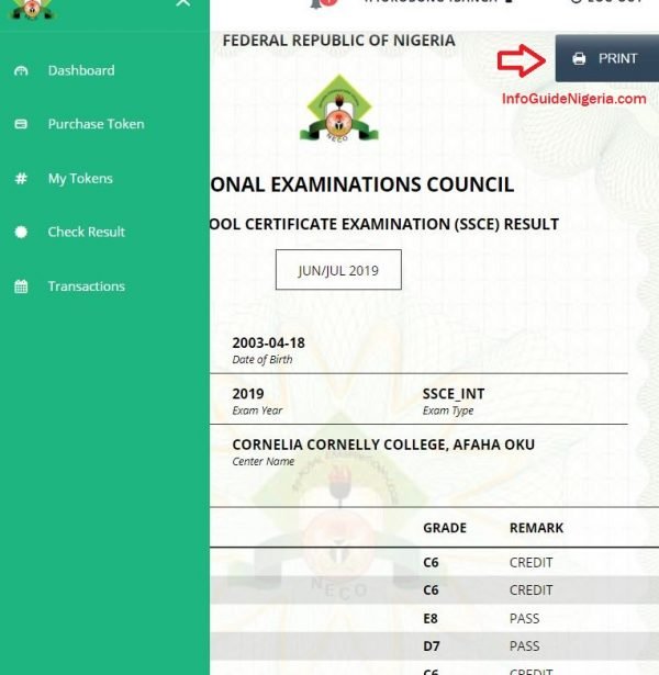 2021 NECO Result Is Out NECO Result Checker Check NECO Results